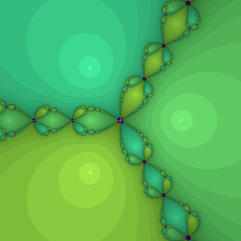 Newtonmas fractals: conquering the second dimension! – Andart II